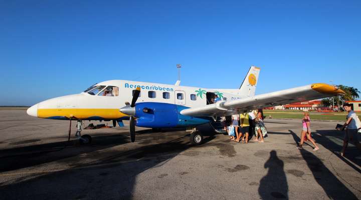 De luchthavens van Cuba