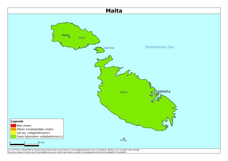 Reisadvies: is Malta een veilig vakantieland? | Reisbureau Reisgraag.nl